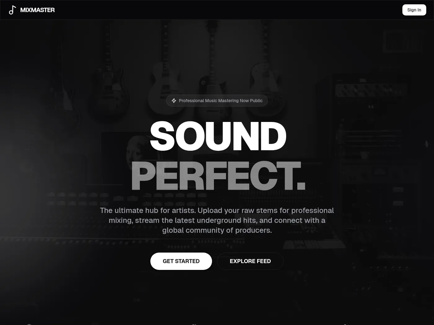 MixMaster Music Hub