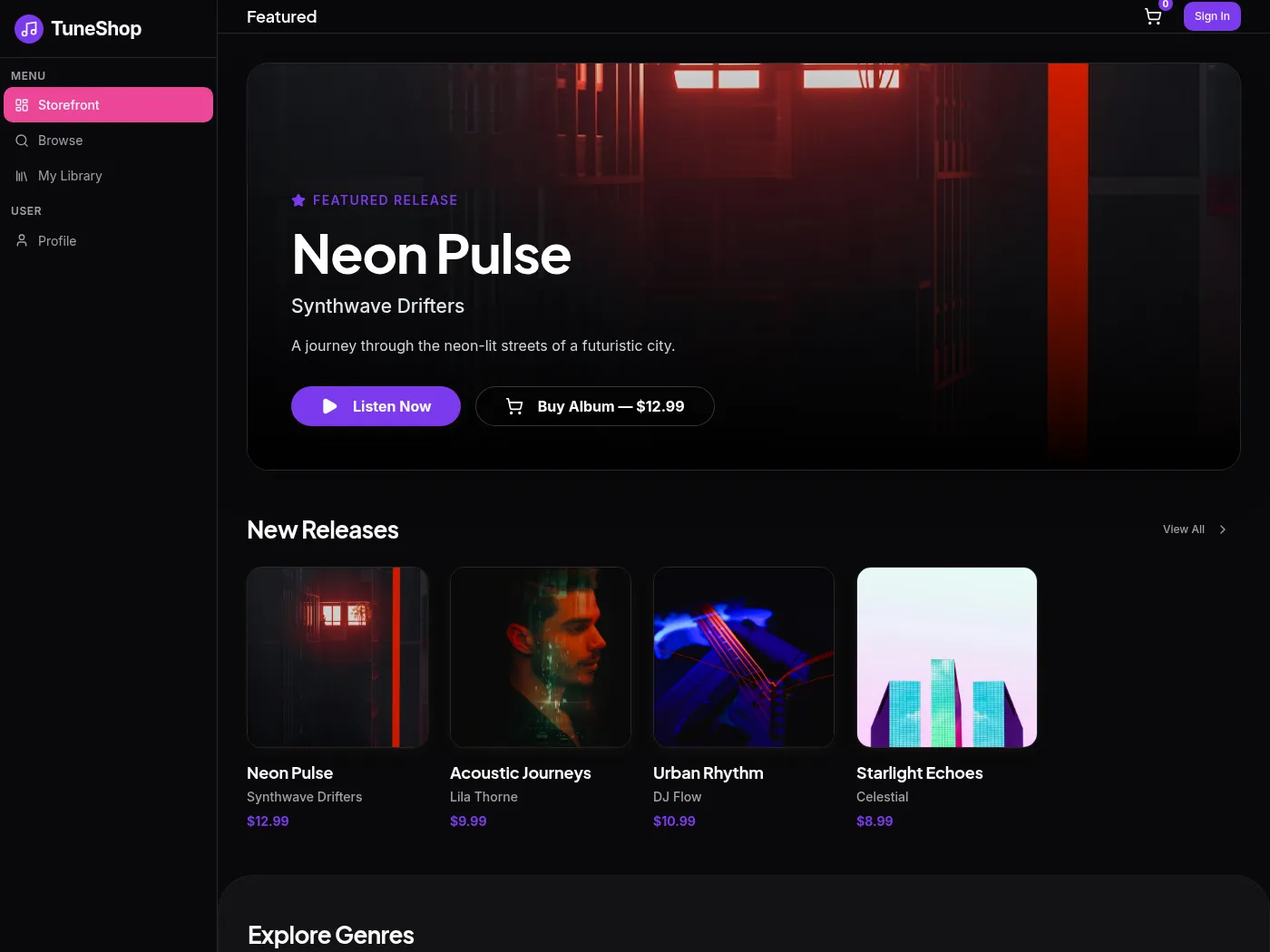 TuneShop