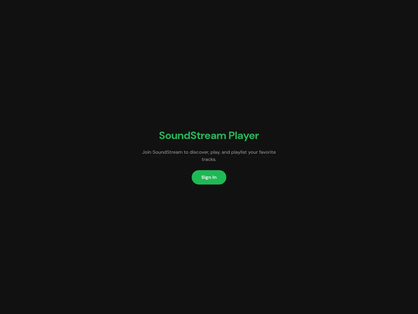SoundStream Player