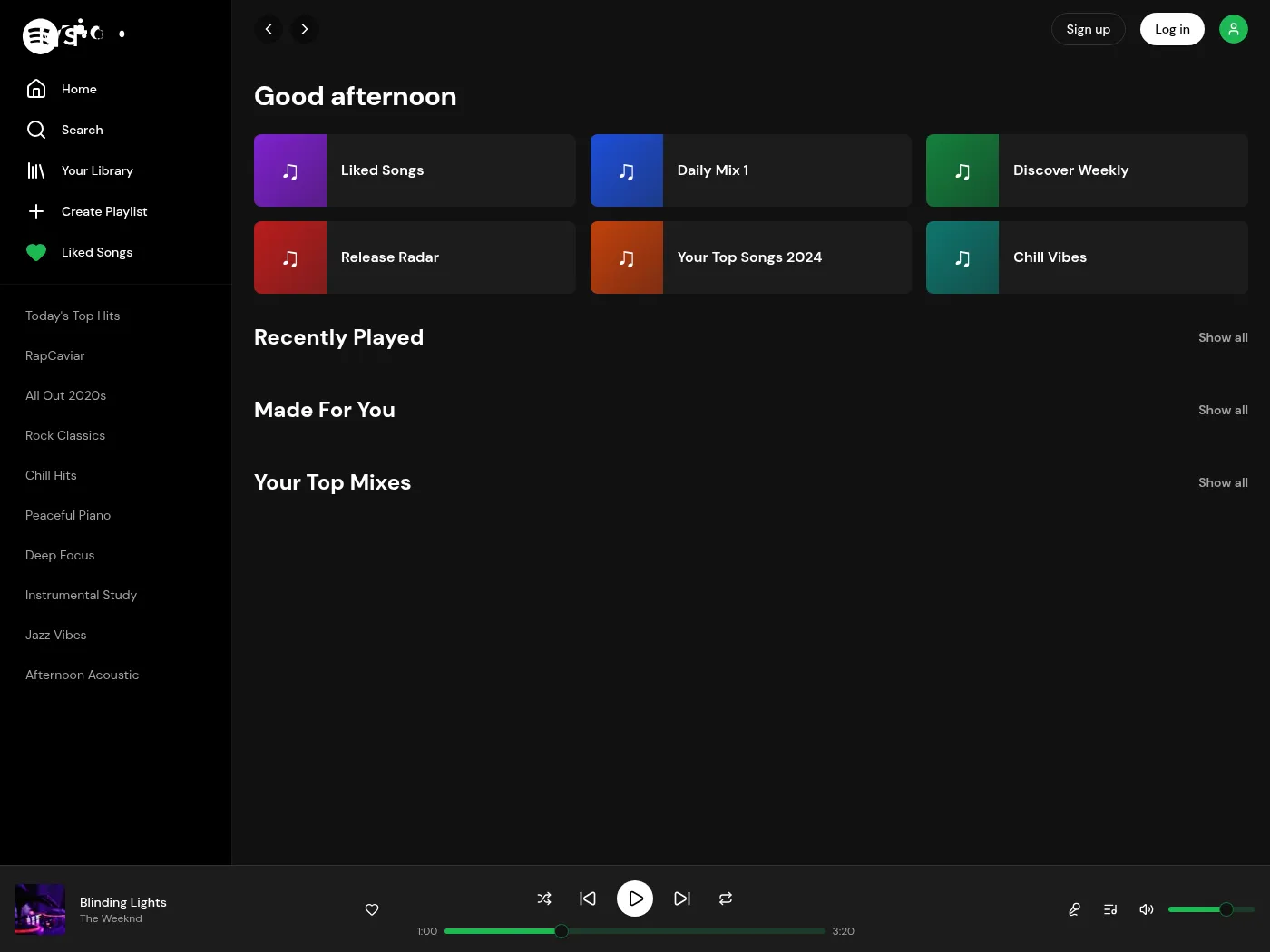 Streamify Music Platform