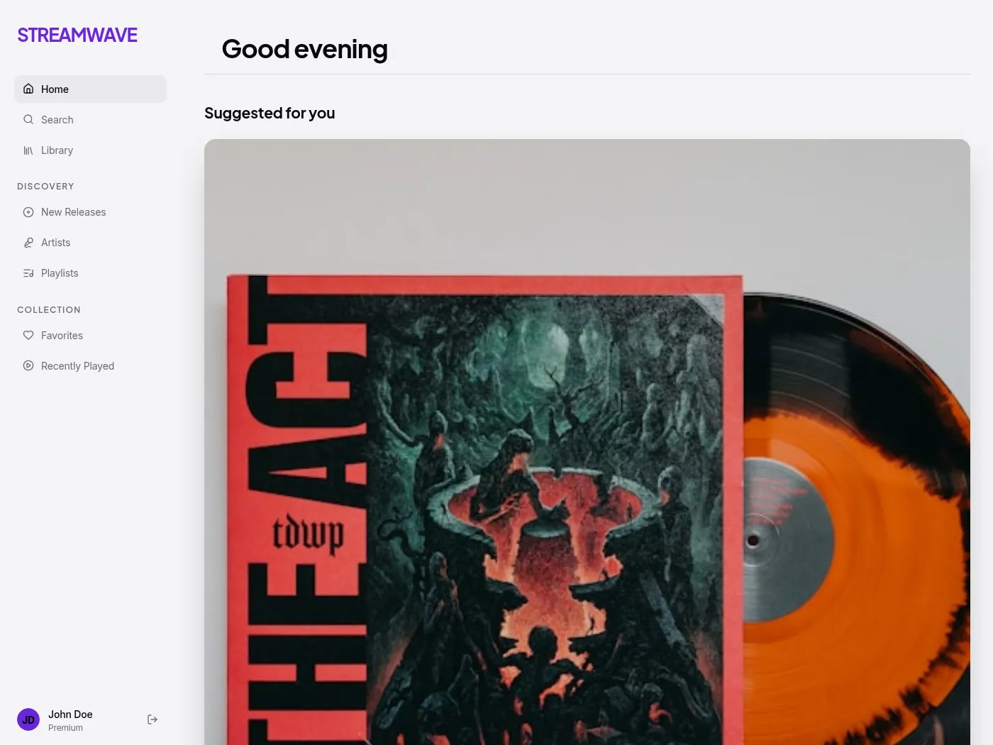 StreamWave Player