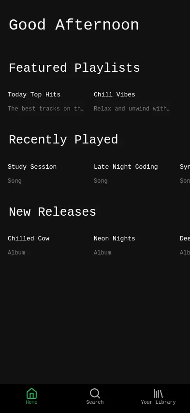 PrimeStream Music App