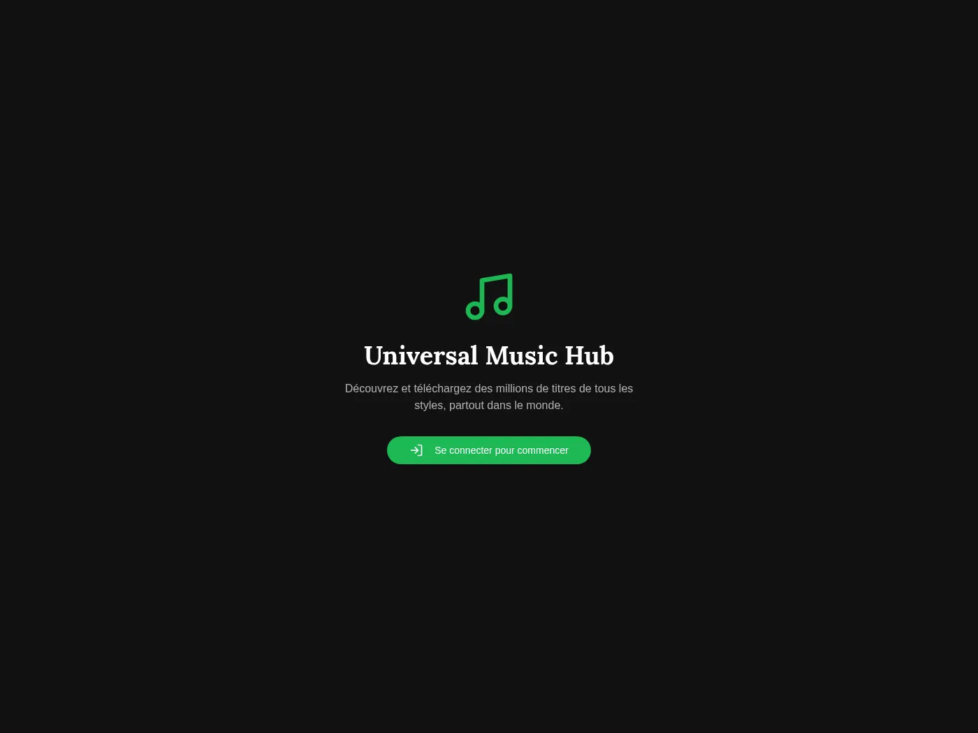 Universal Music Hub