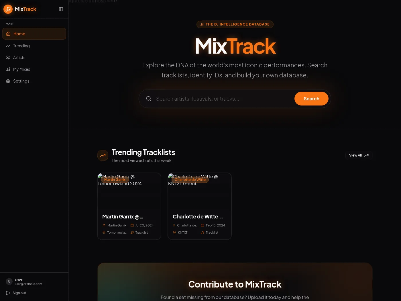 MixTrack Directory