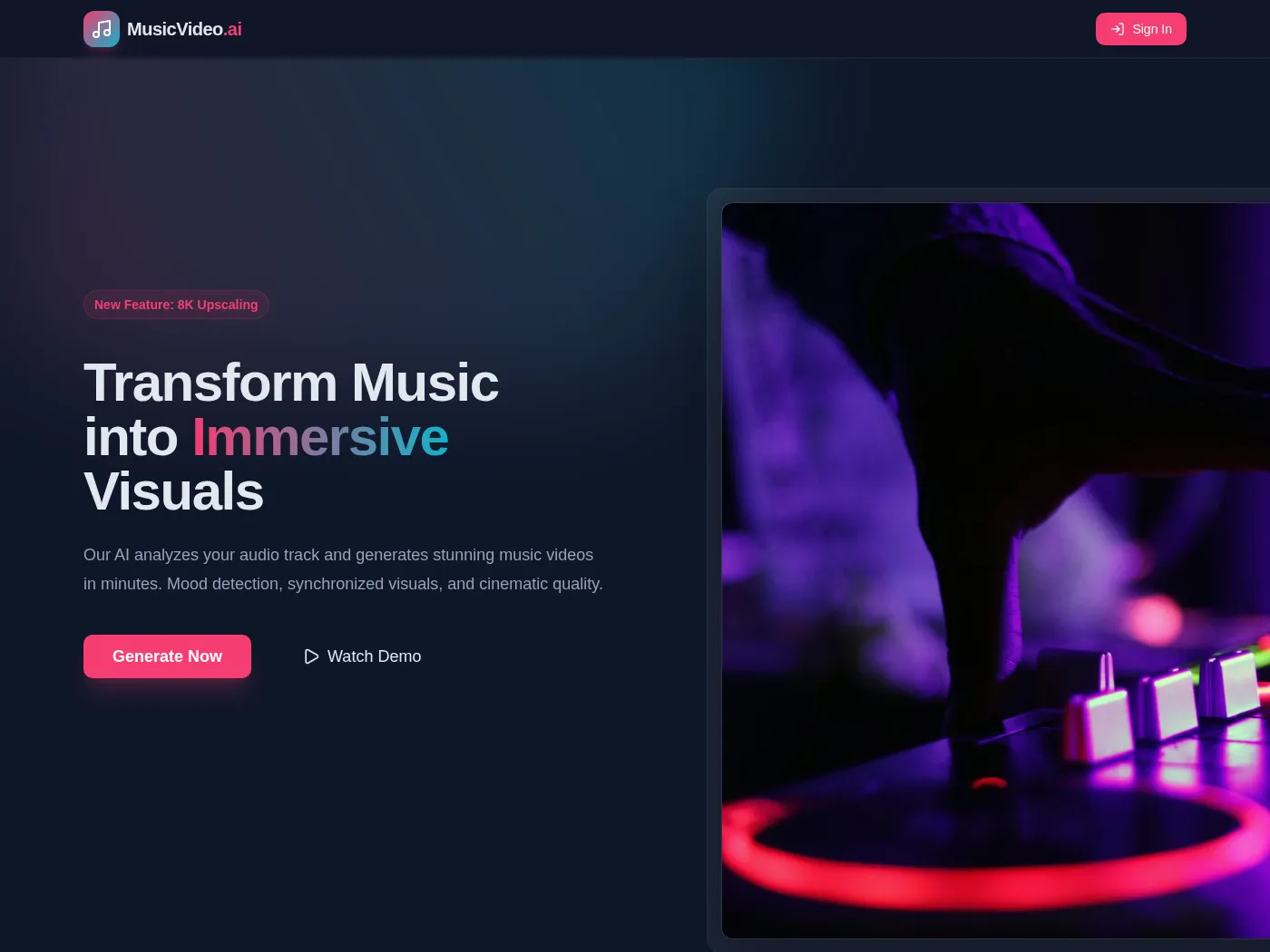 Music Video Generator