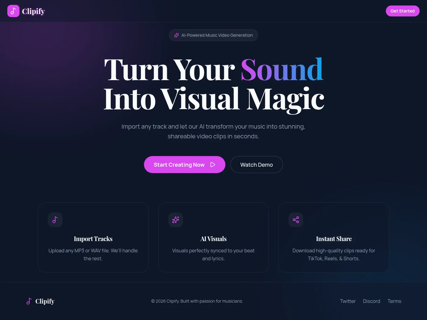 Clipify Music Video Maker