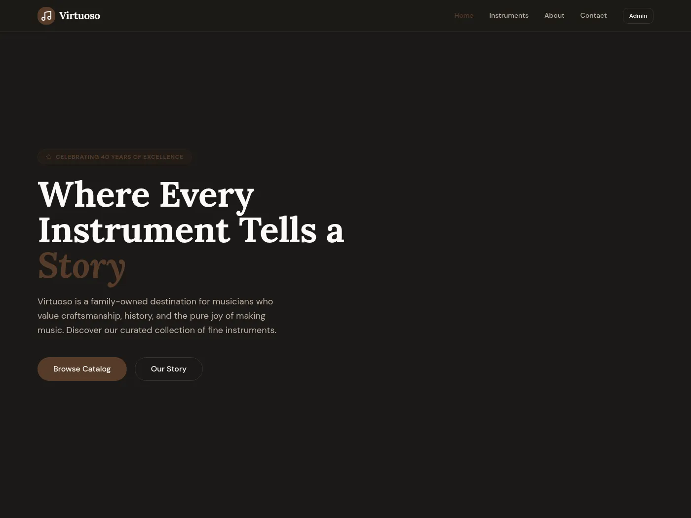 Virtuoso Catalog UI