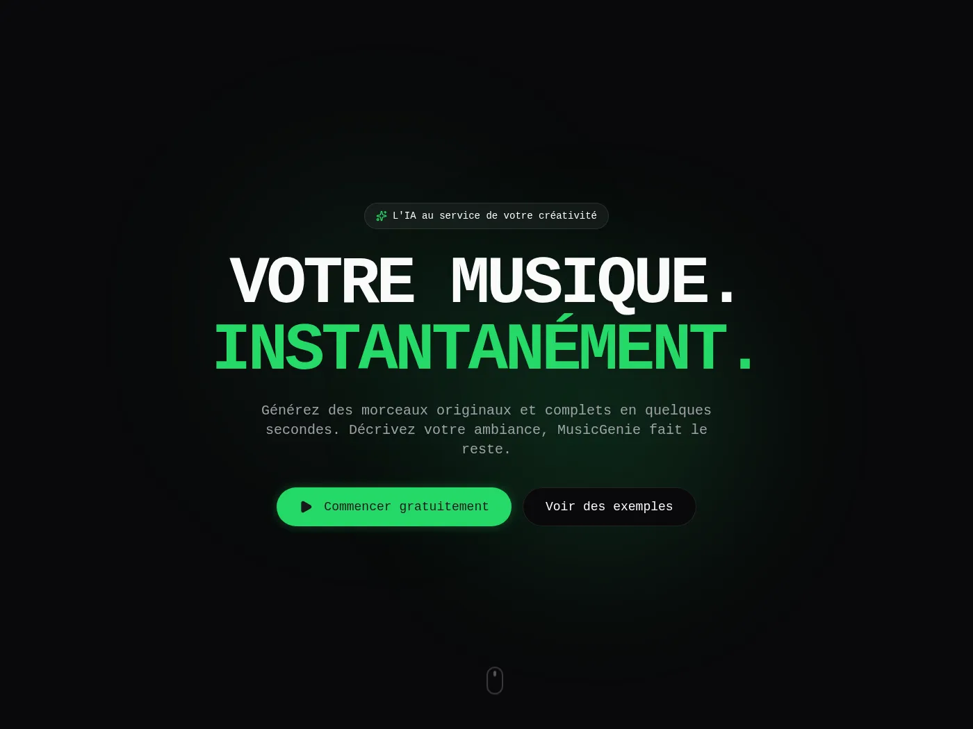 MusicGenie Site