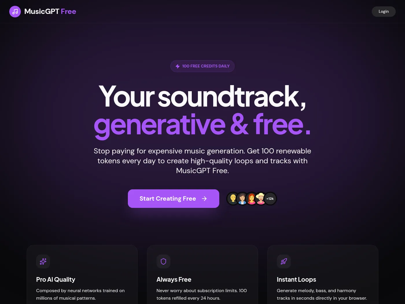 MusicGPT Free Clone