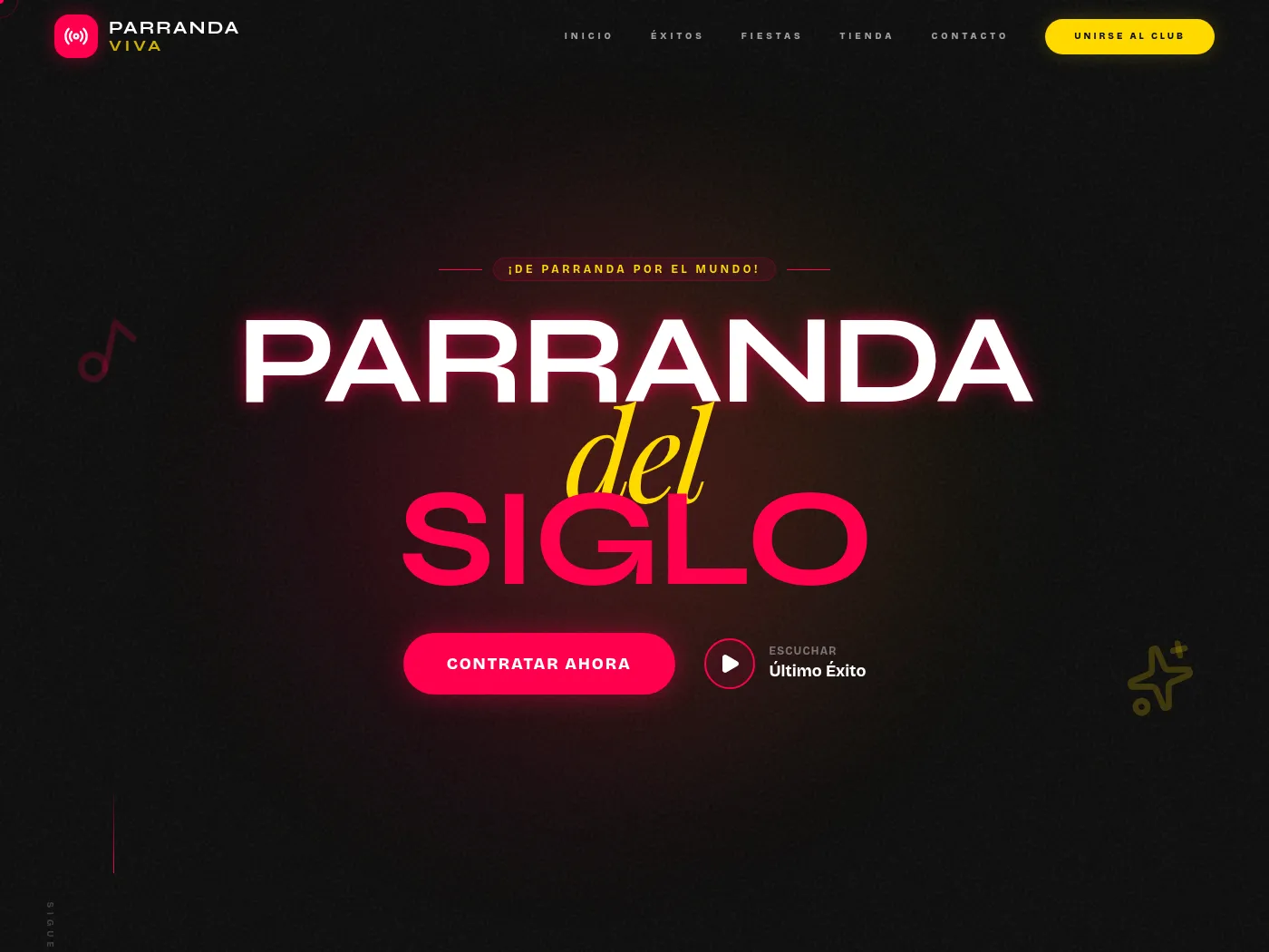 Showcase Musician Web