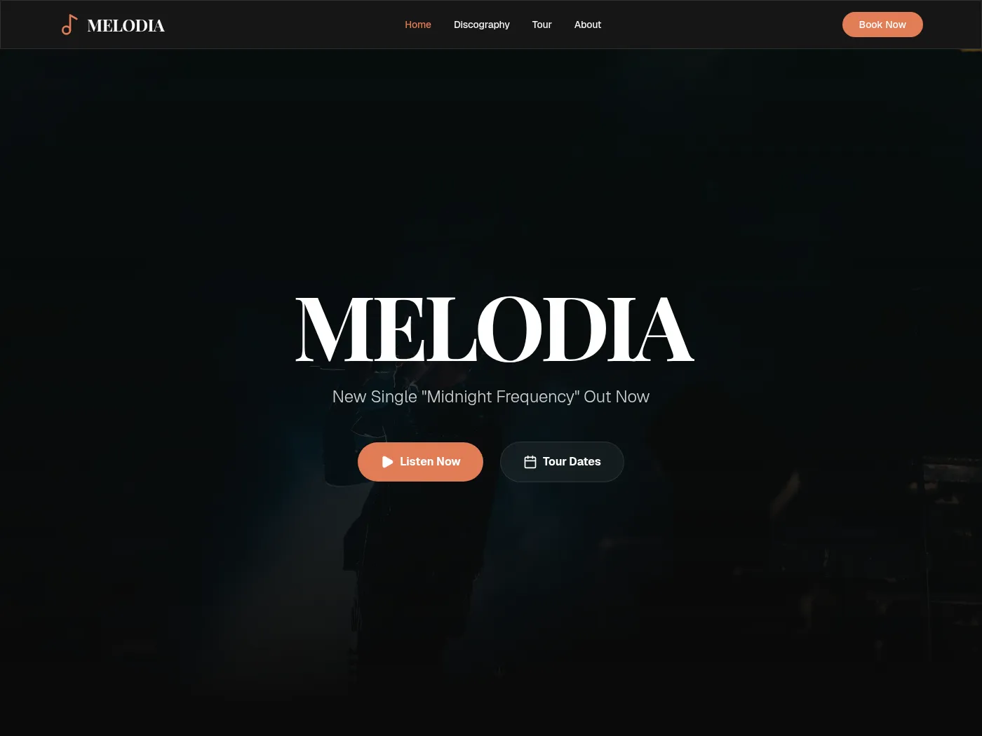 Musician Web Showcase