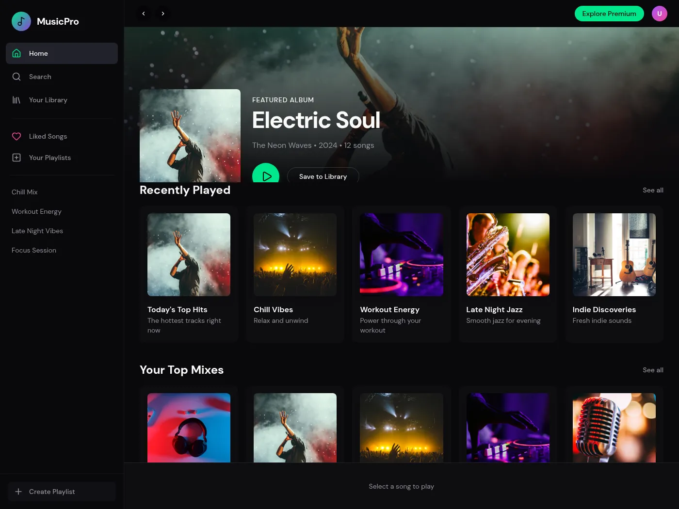 MusicPro Streaming