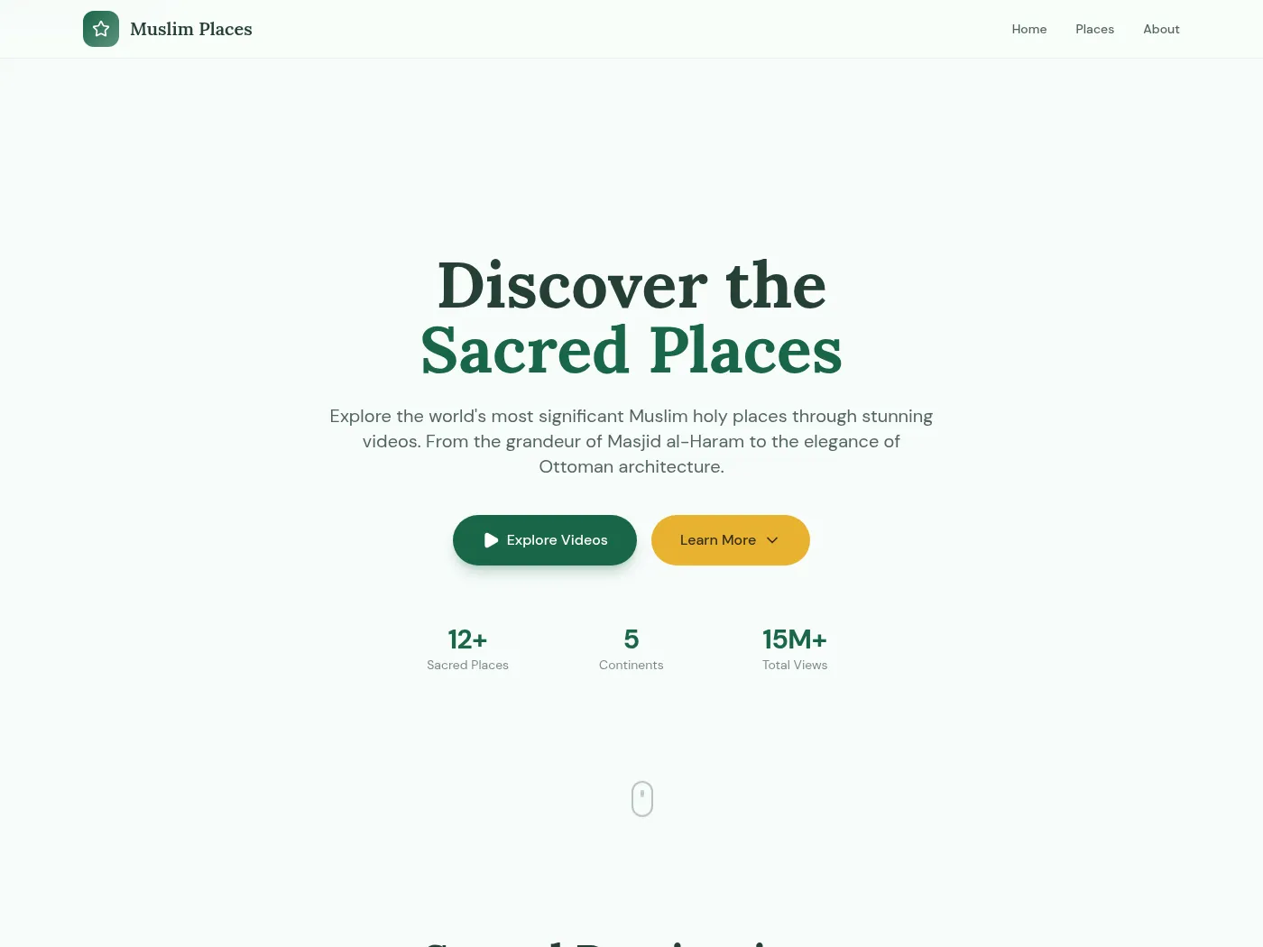 Muslim Places Video Hub