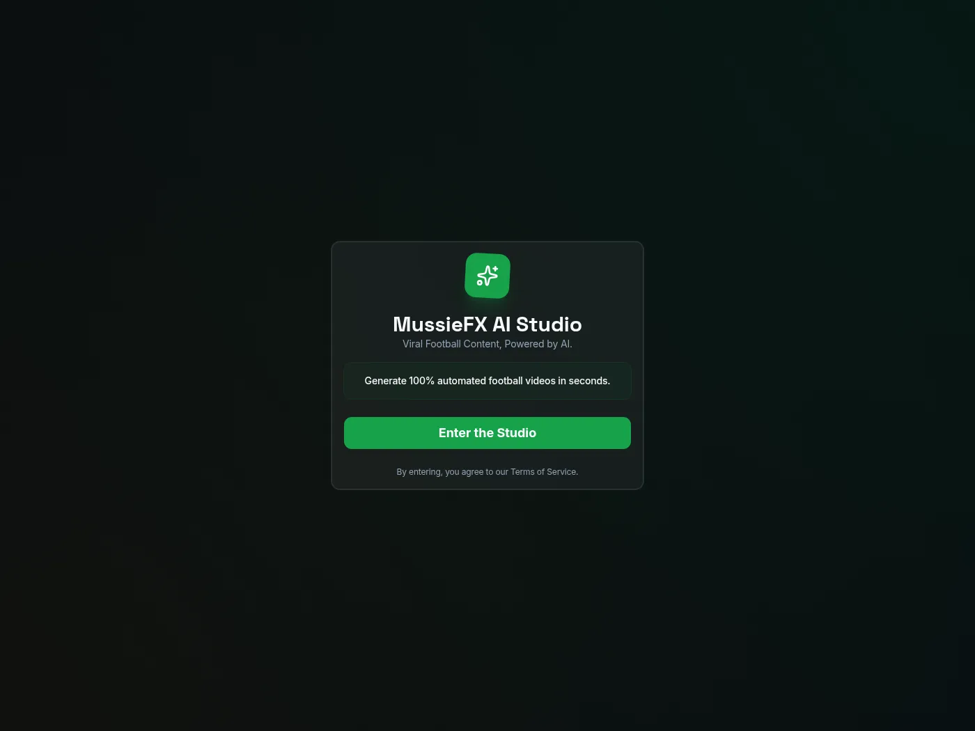 MussieFX AI Studio
