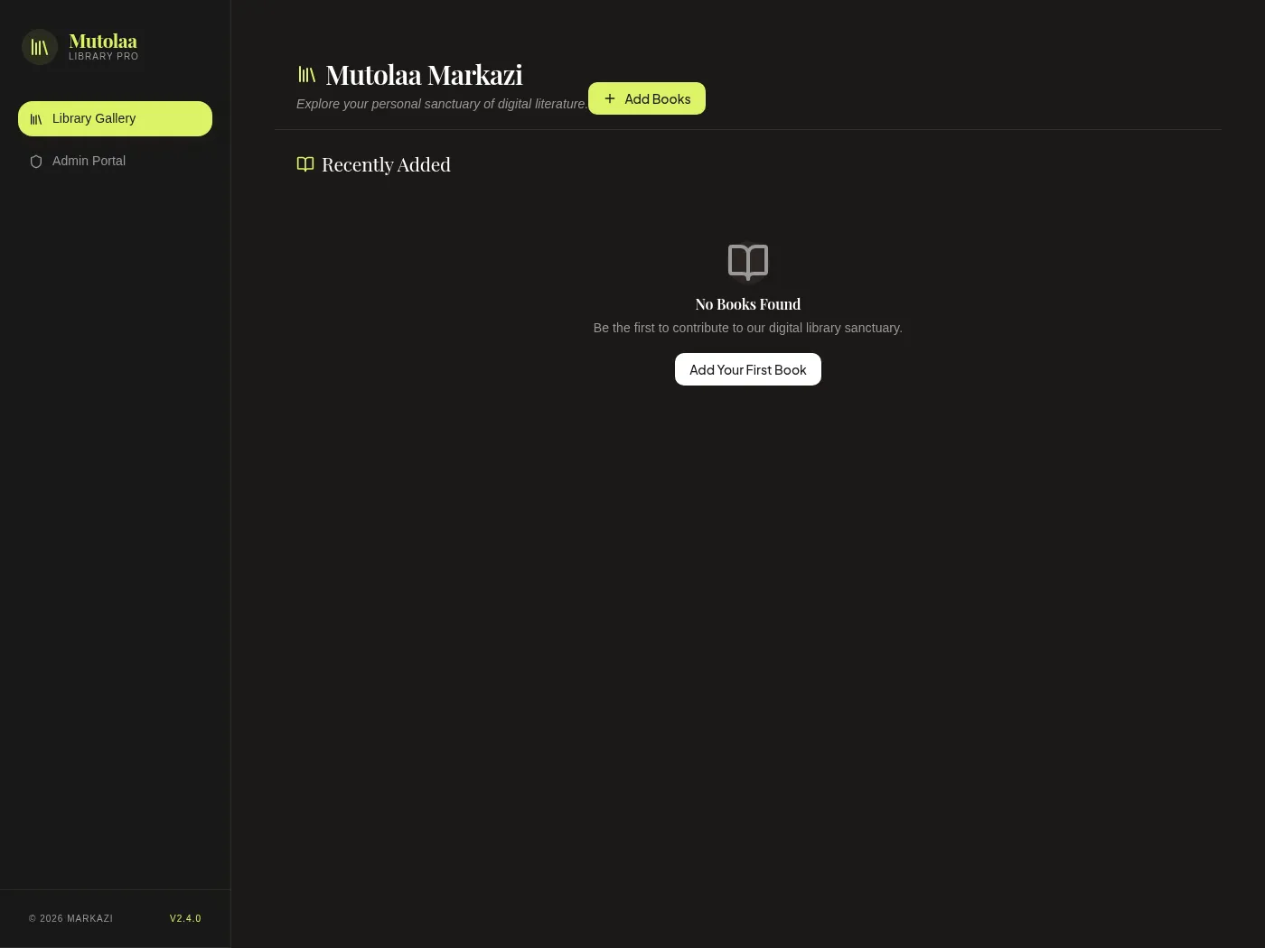 Mutolaa Library Pro
