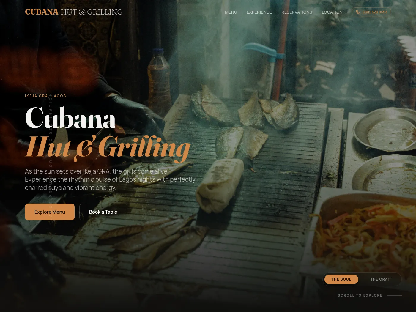 MVP Restaurant Website