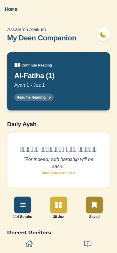 My Deen Companion