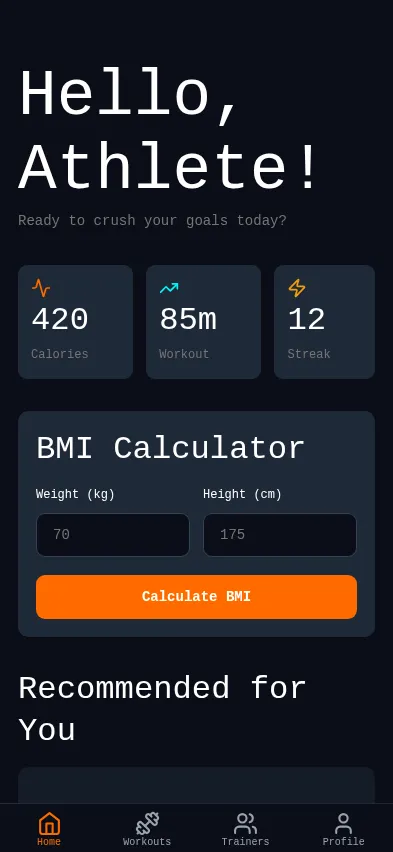 My Gym Fitness App