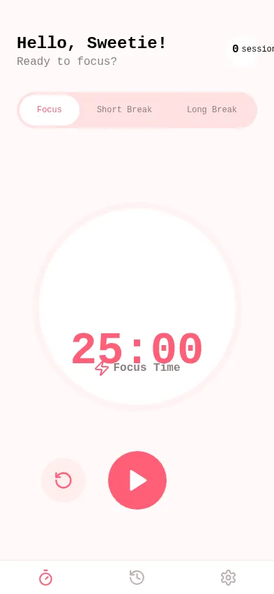 My Melody Pomodoro