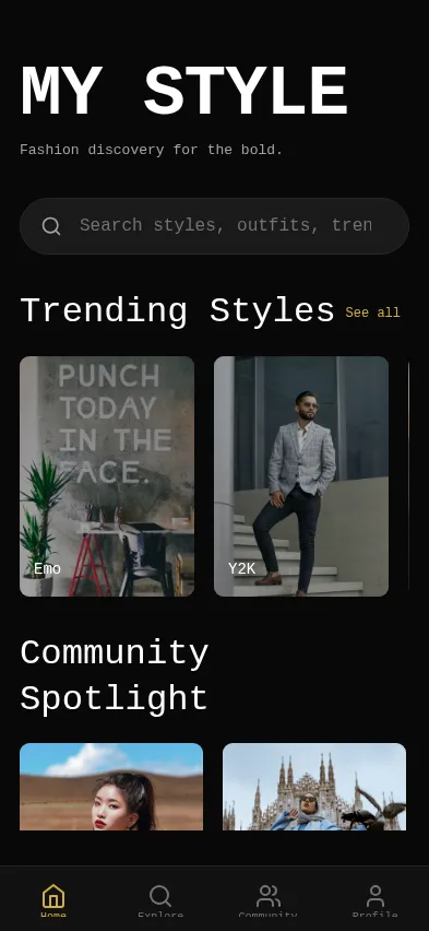 My Style Fashion App