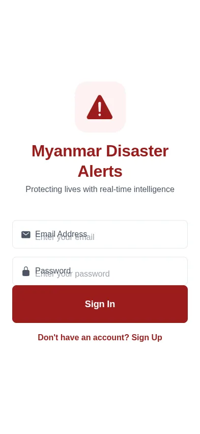 Myanmar Disaster Alerts