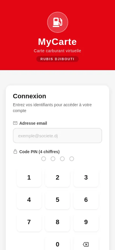 MyCarte Fuel QR App