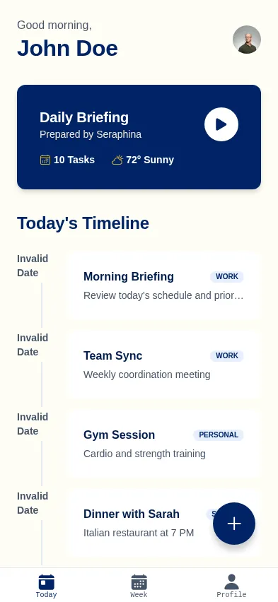 MyDay Personal Secretary