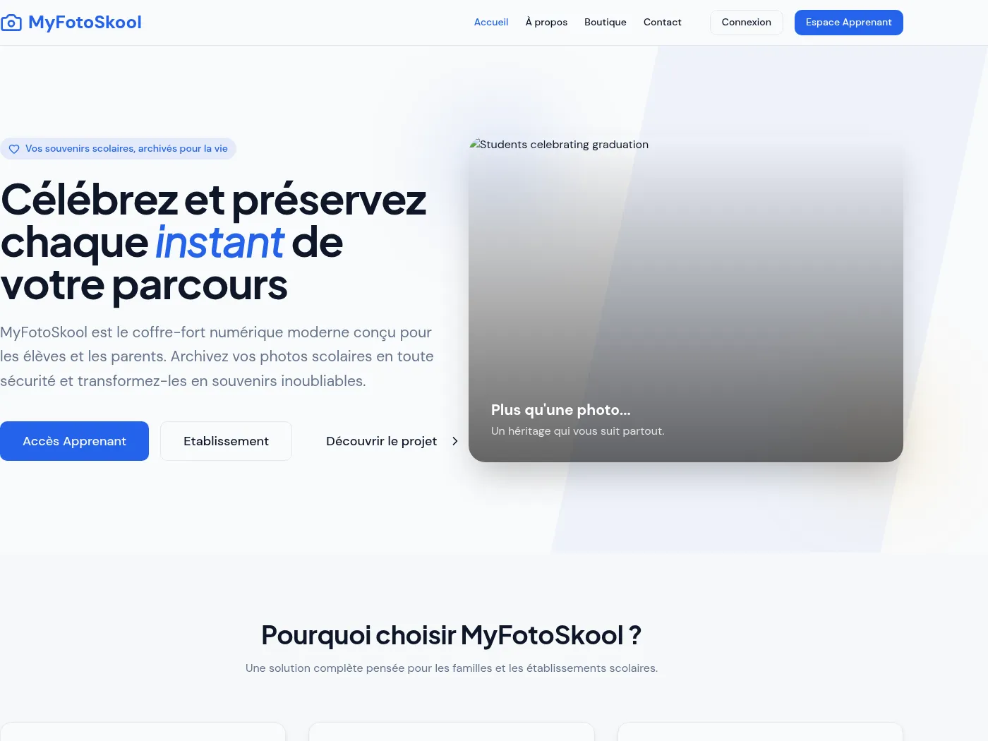 MyFotoSkool Platform