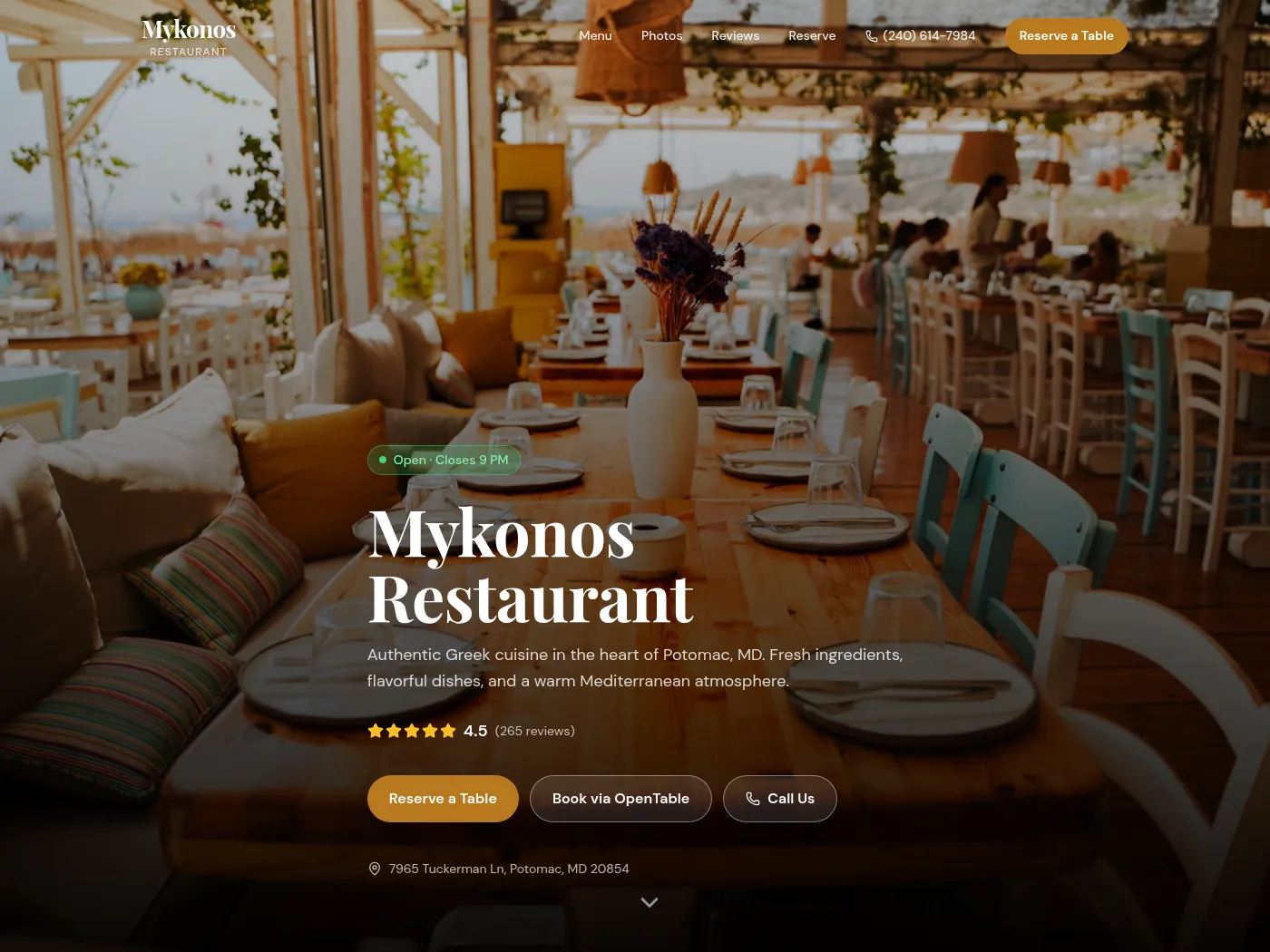 Mykonos Eats Online