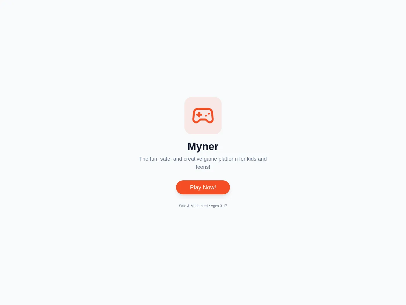 Myner Kids Game Platform