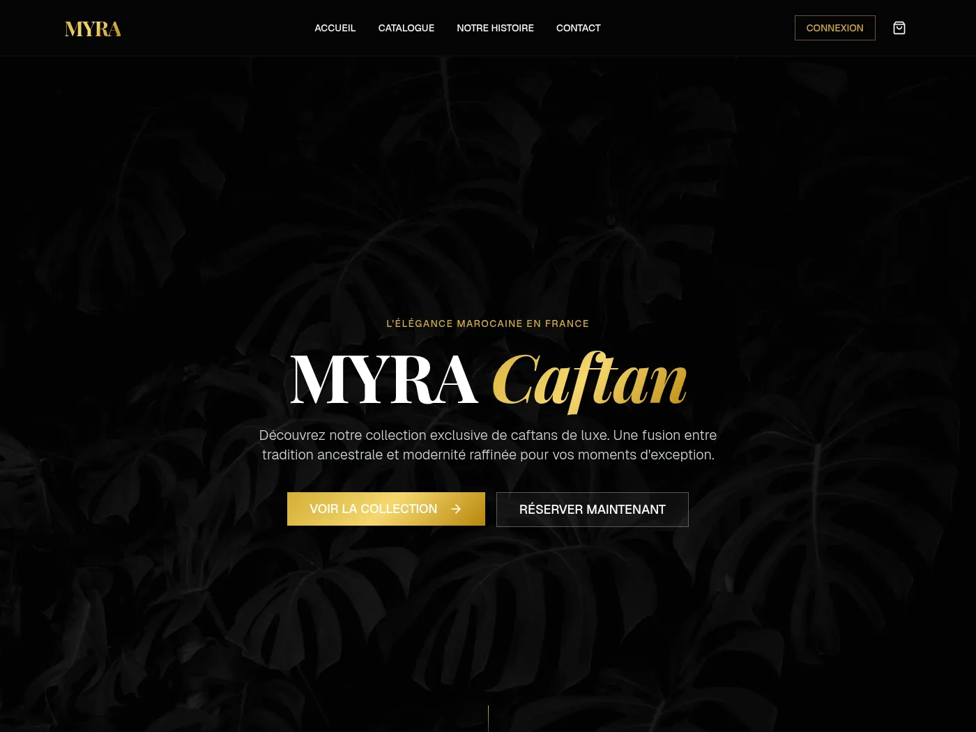 MYRA Caftan Luxe Location