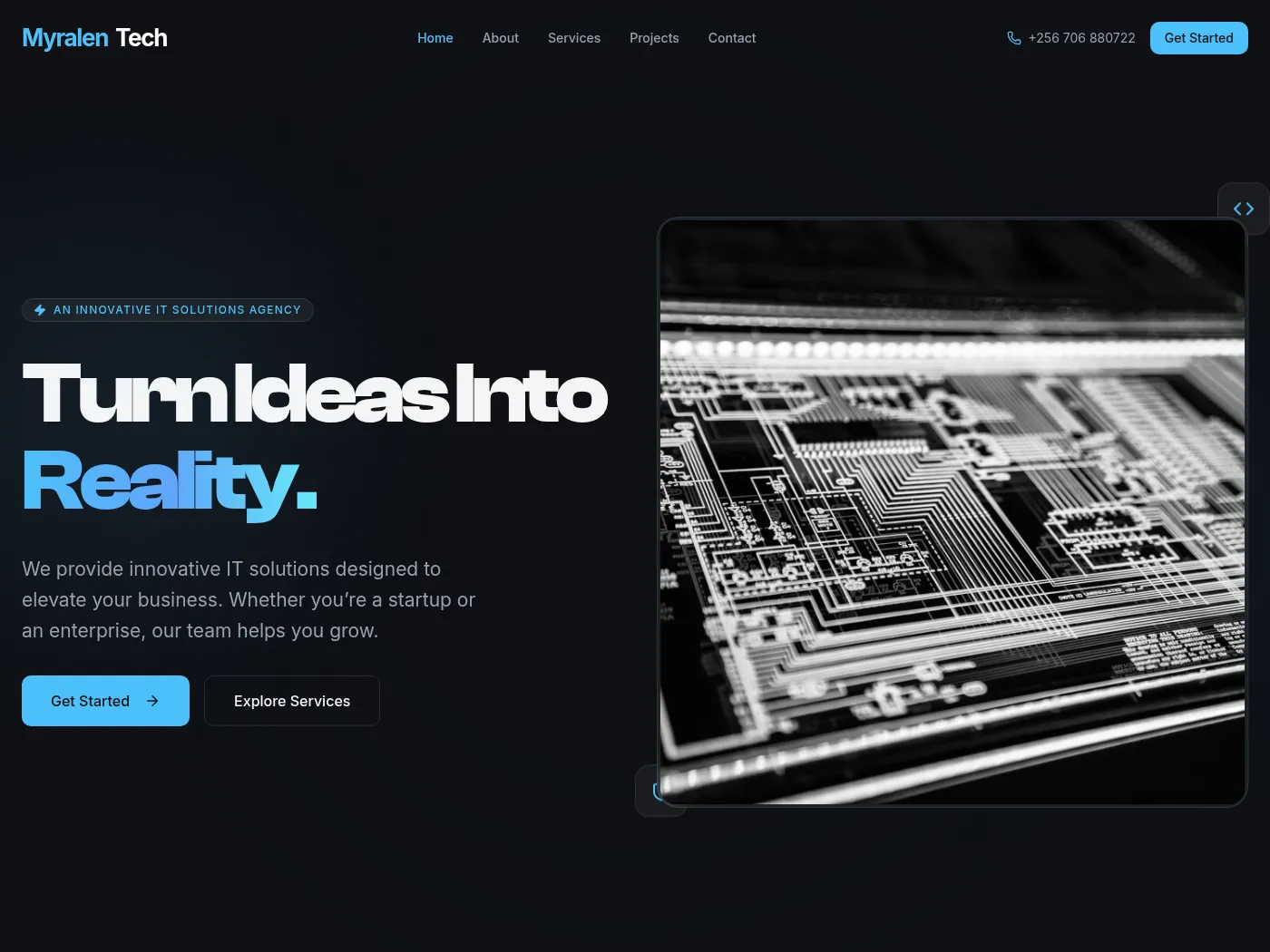 MyralenTech Solutions Site