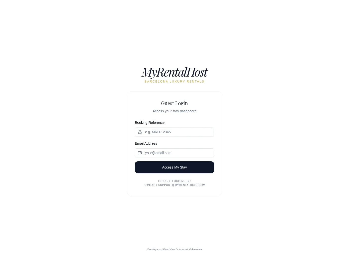 MyRentalHost Guest PWA