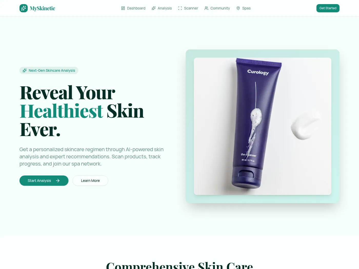 MySkinetic Skincare Platform