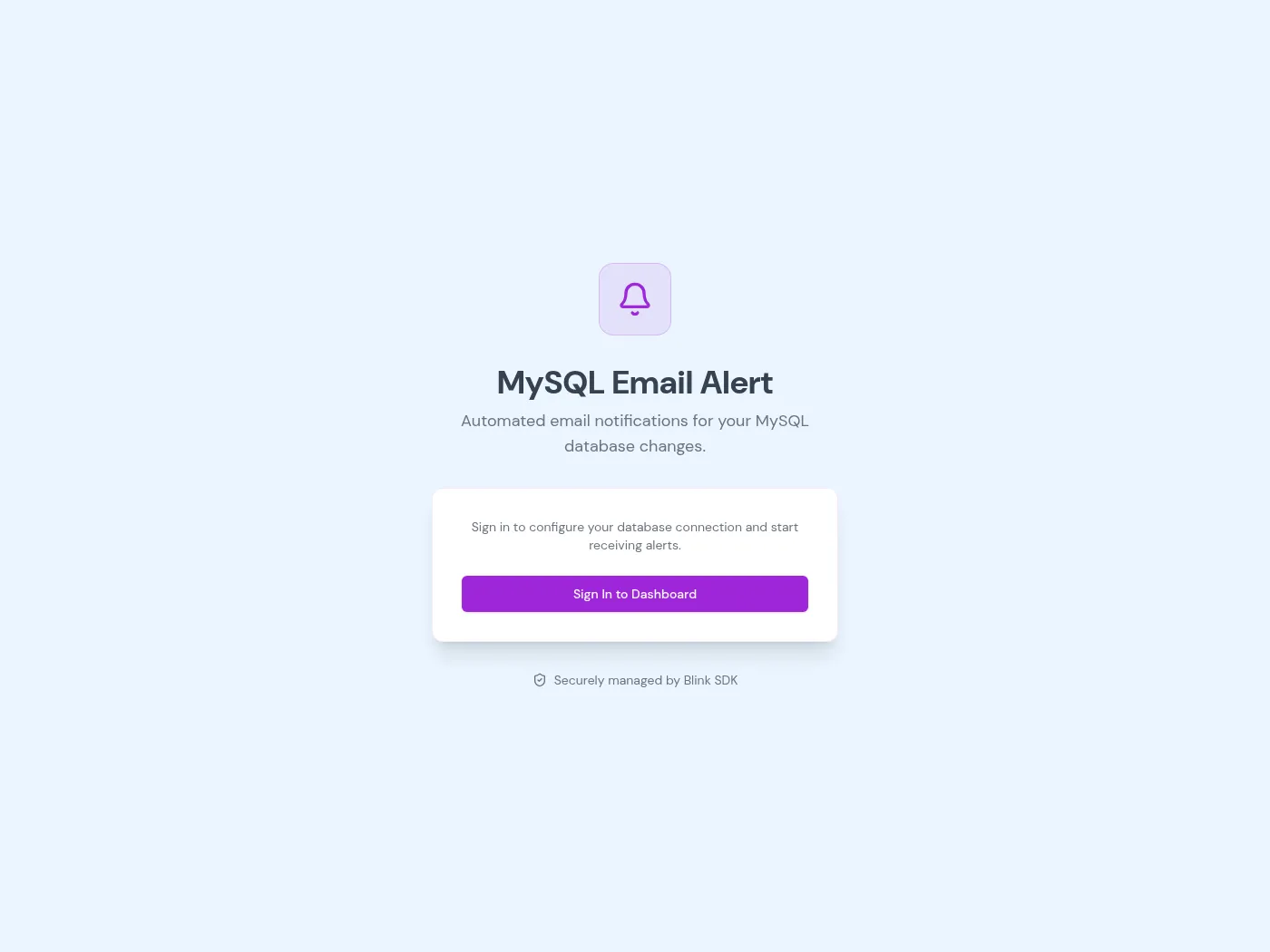 MySQL Email Trigger
