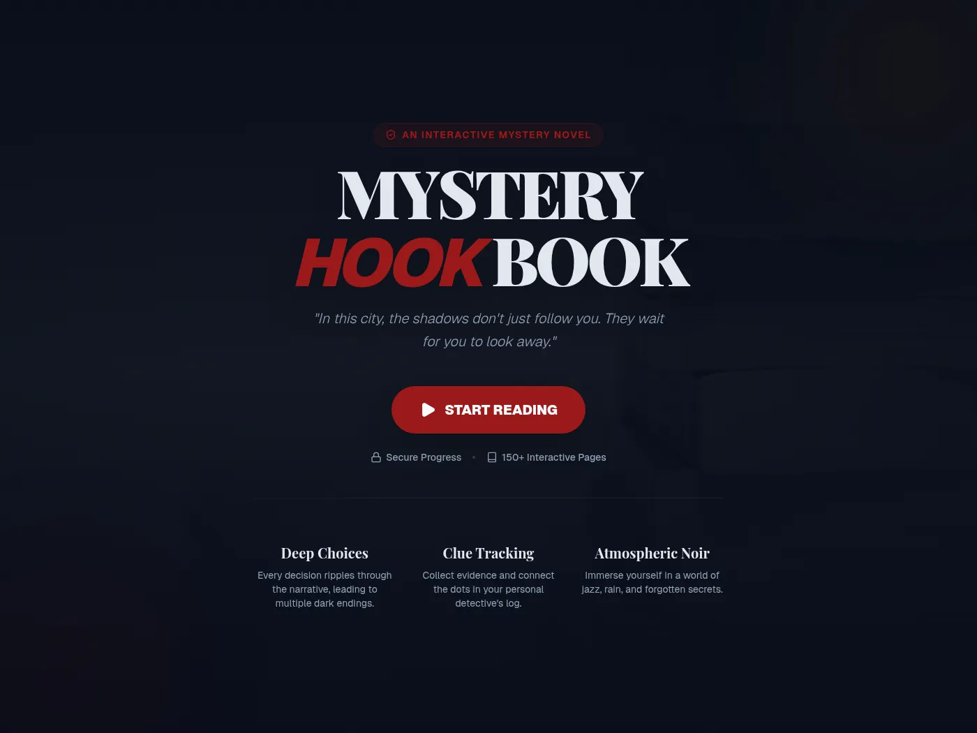 Mystery Hook Book