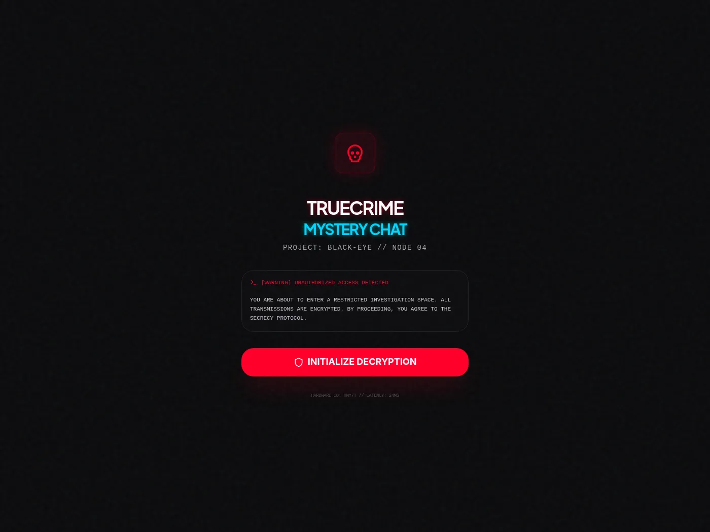TrueCrime Chat Mystery
