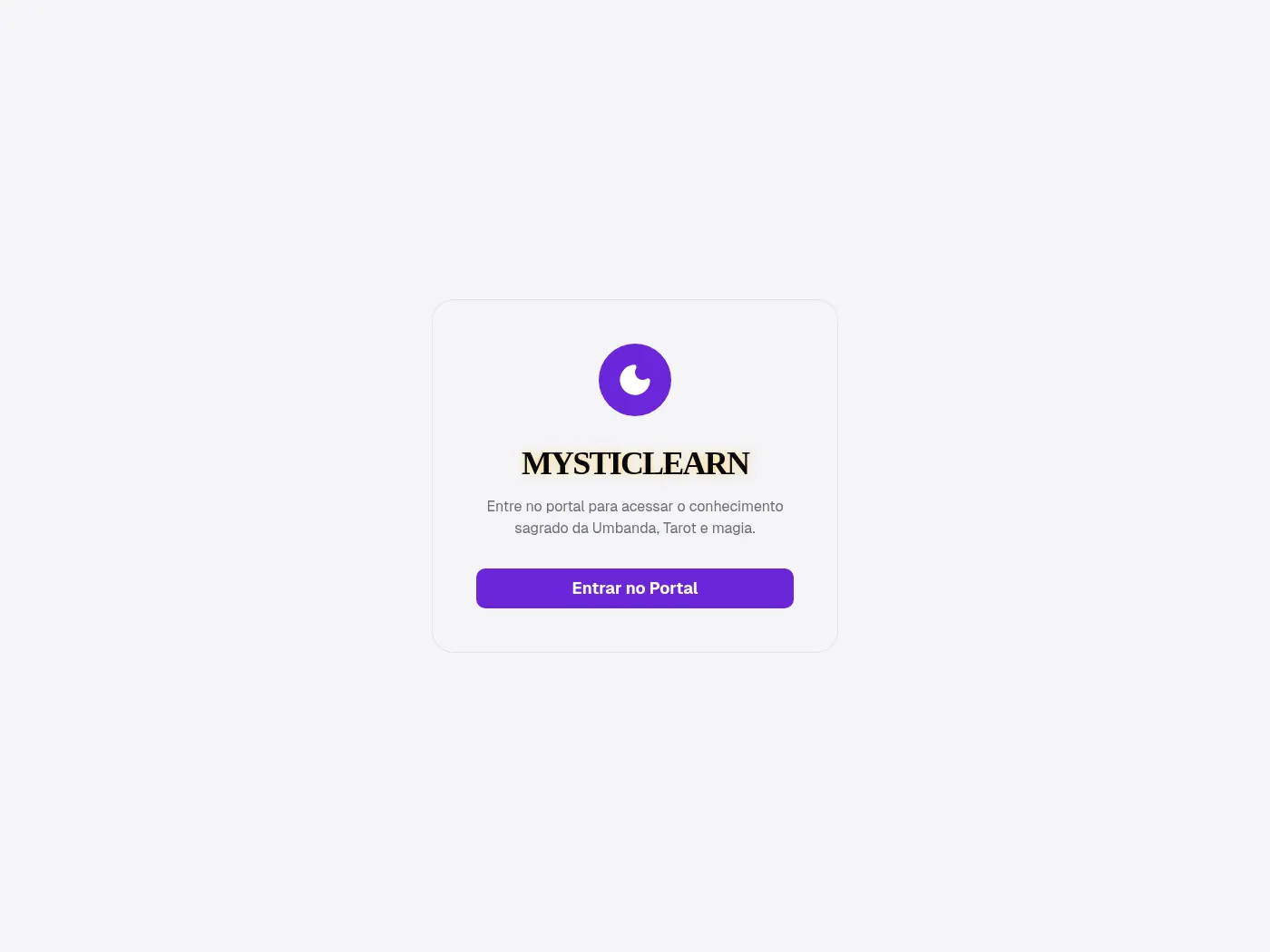 MysticLearn Platform