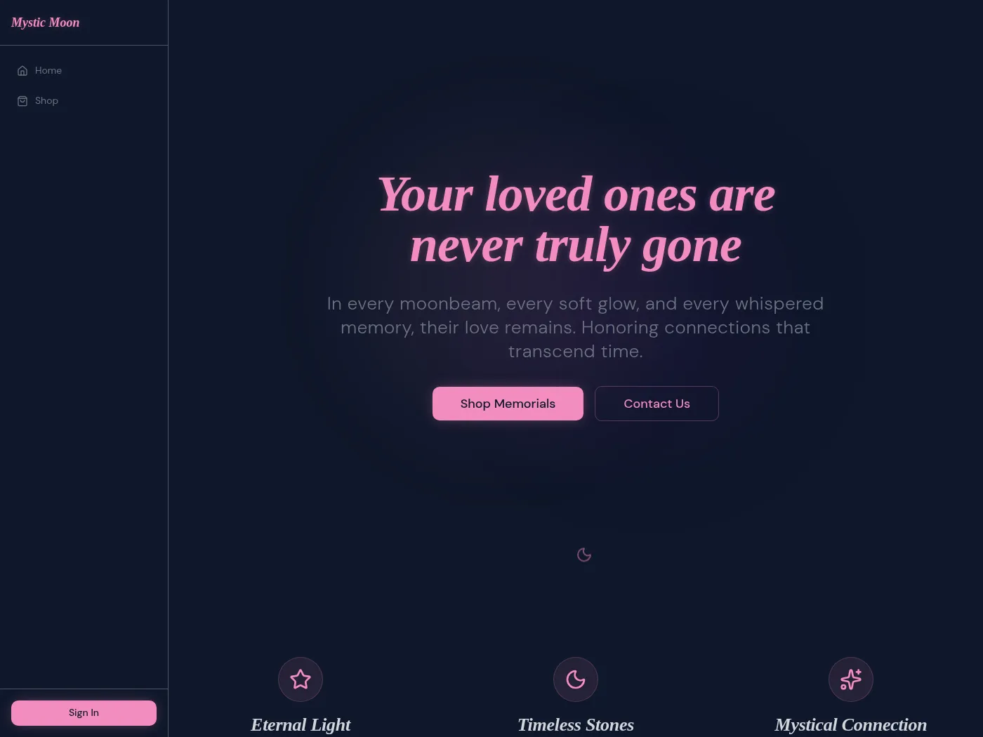 Mystic Moon Memorials