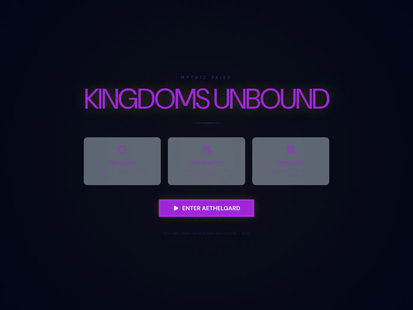 Mythic Skies: Kingdoms Unbound
