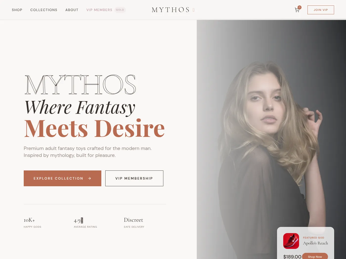 Mythos Fantasy Toys Site
