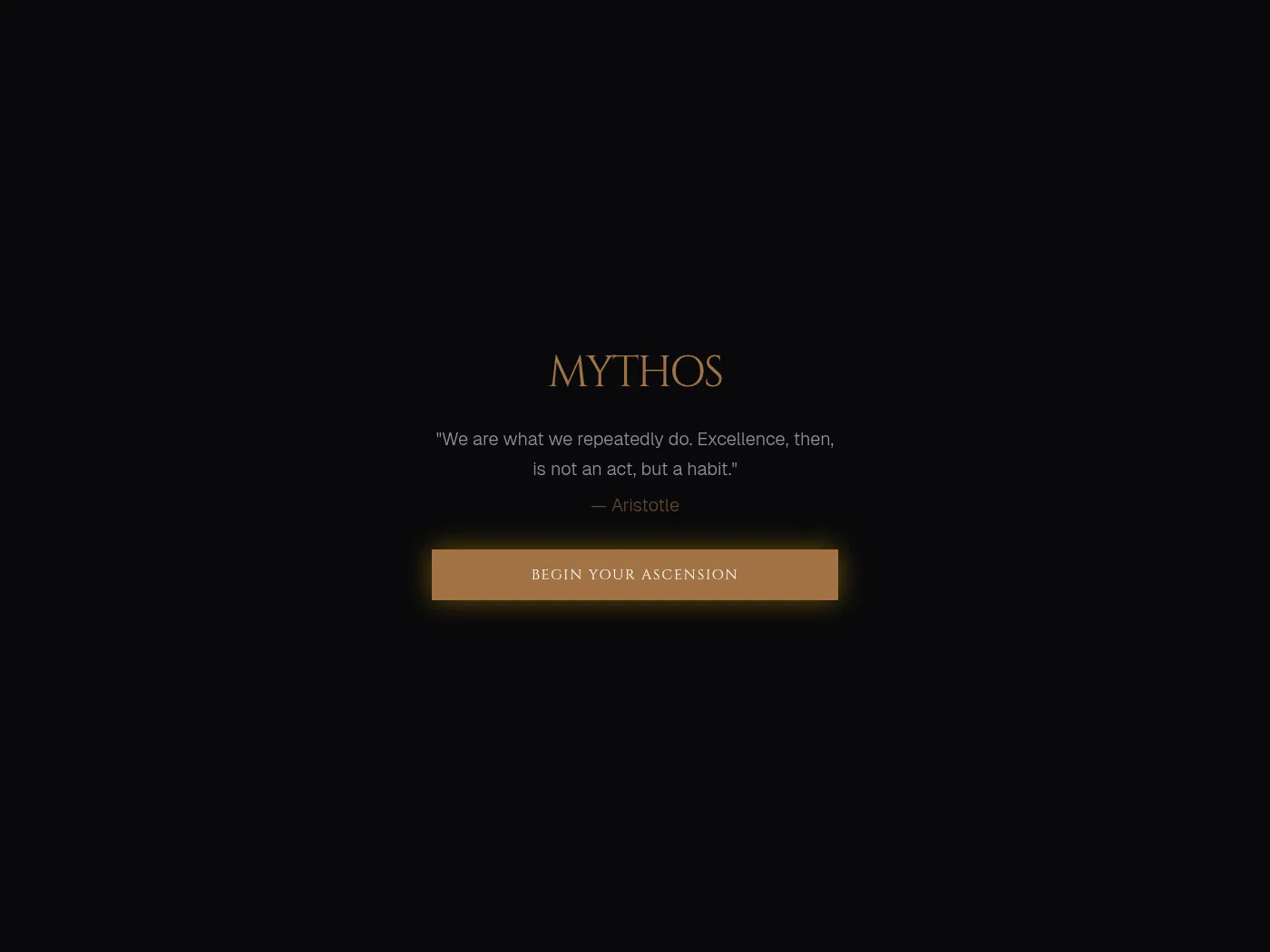 Mythos Habit Tracker