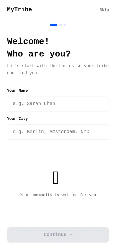 MyTribe Connect