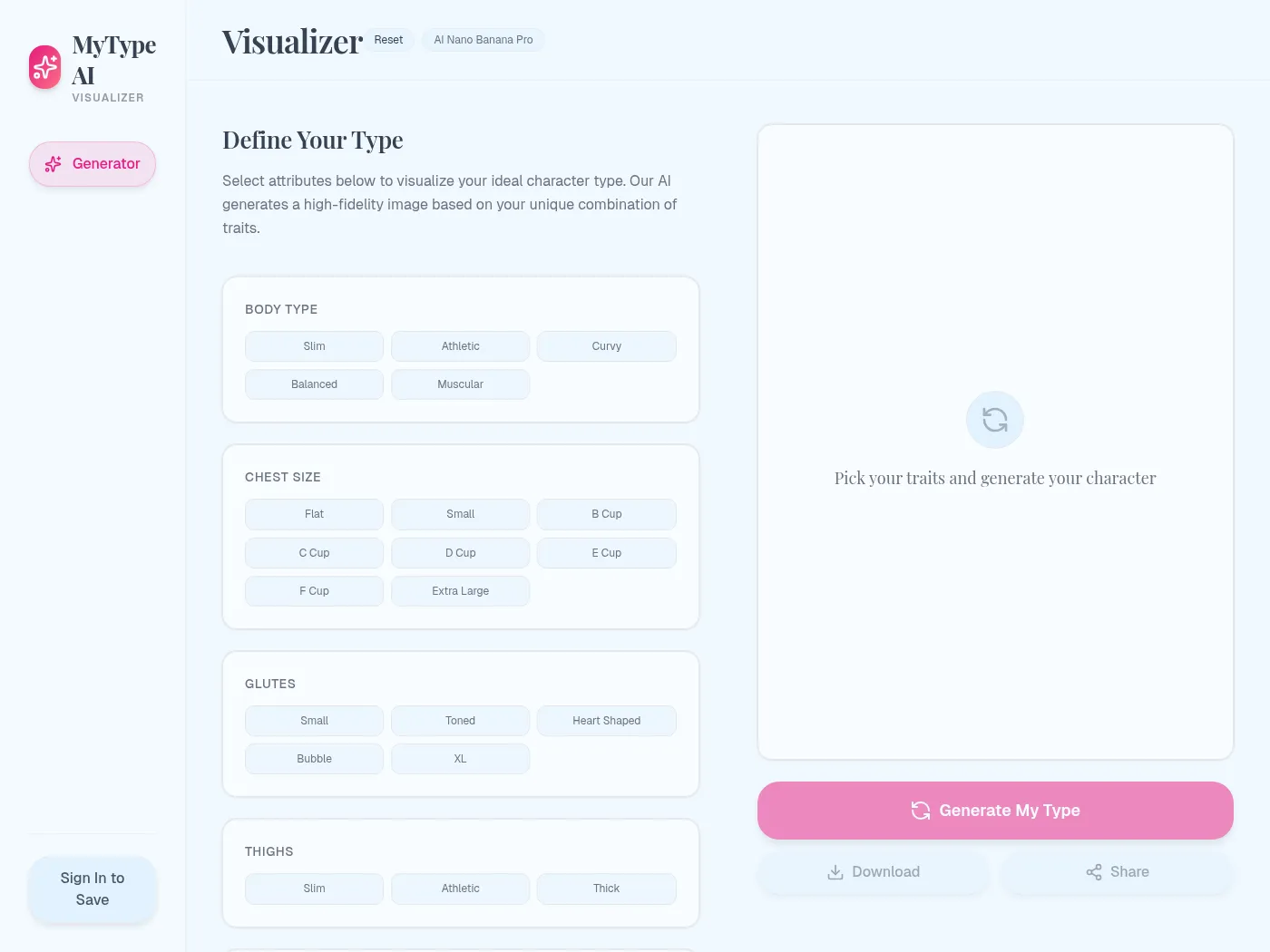 MyType AI Visualizer