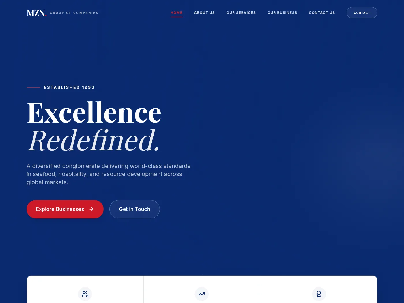 MZN Group Corporate Site