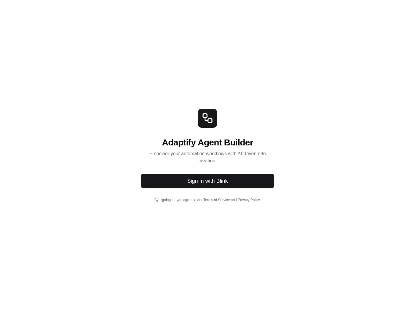 Adaptify Agent Builder