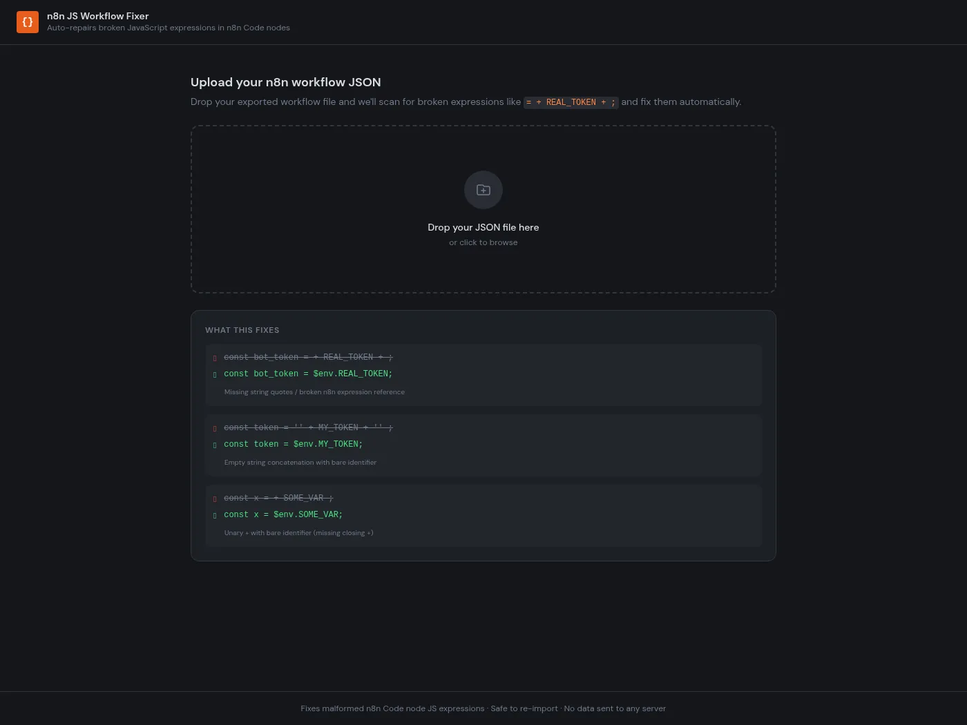 n8n JS Debug Helper