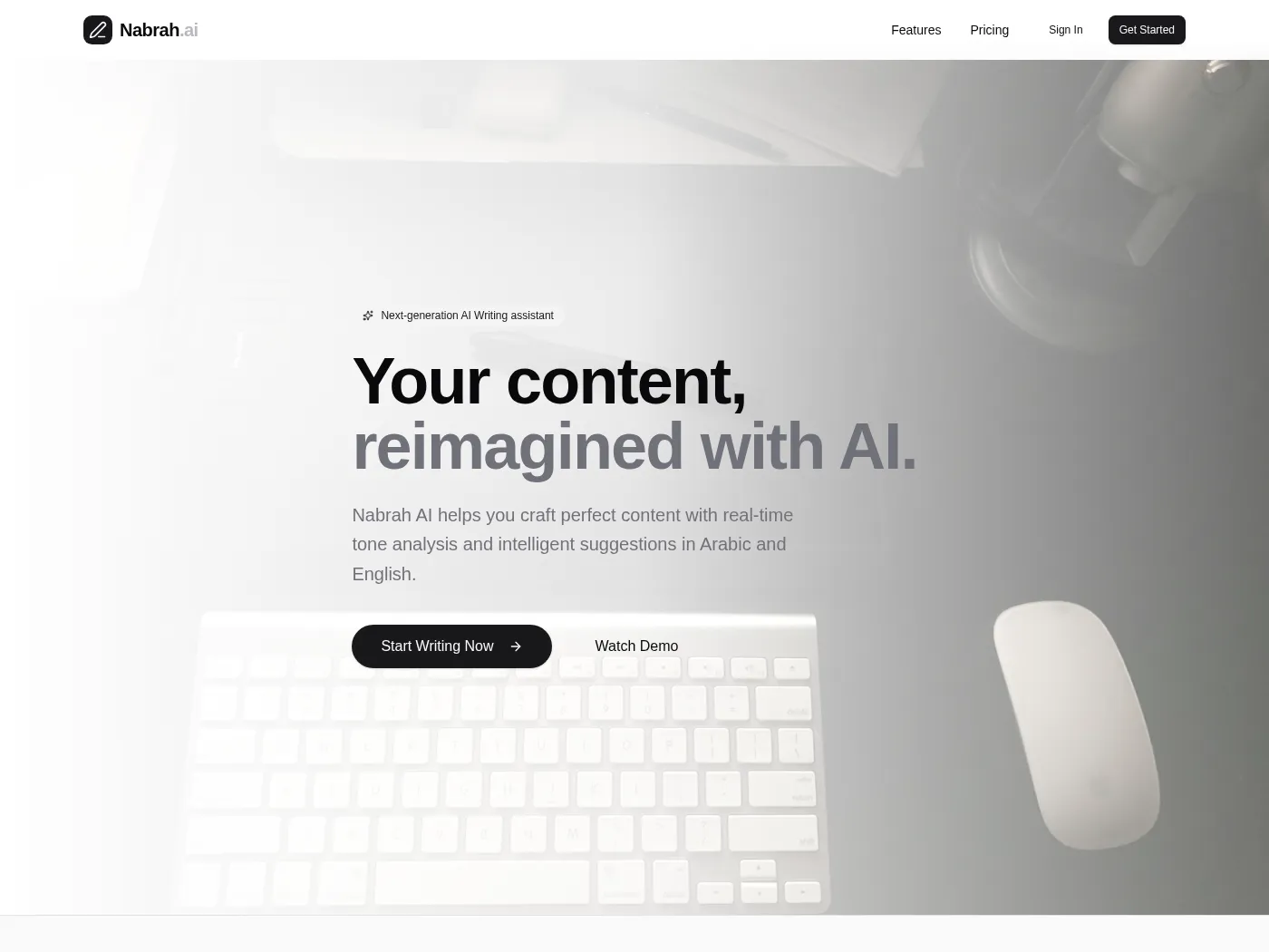 Nabrah AI Clone