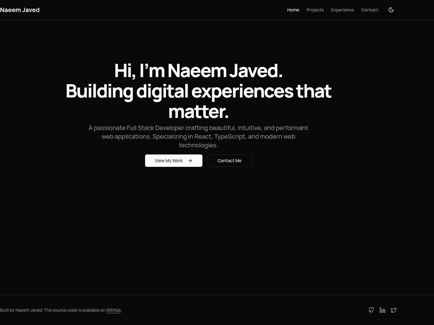 Naeem Javed Portfolio