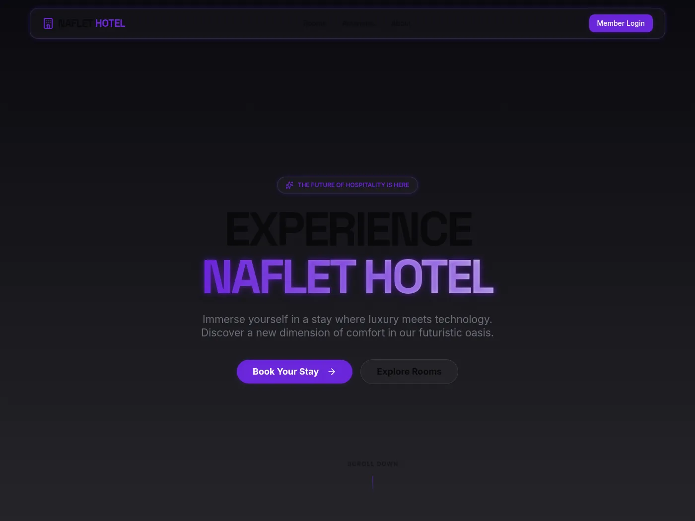 Naflet Hotel Futuristic Site